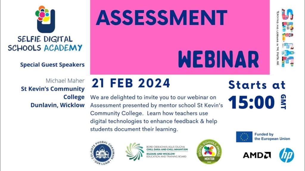 Assessment Webinar 2024 - Digital Schools Awards Europe